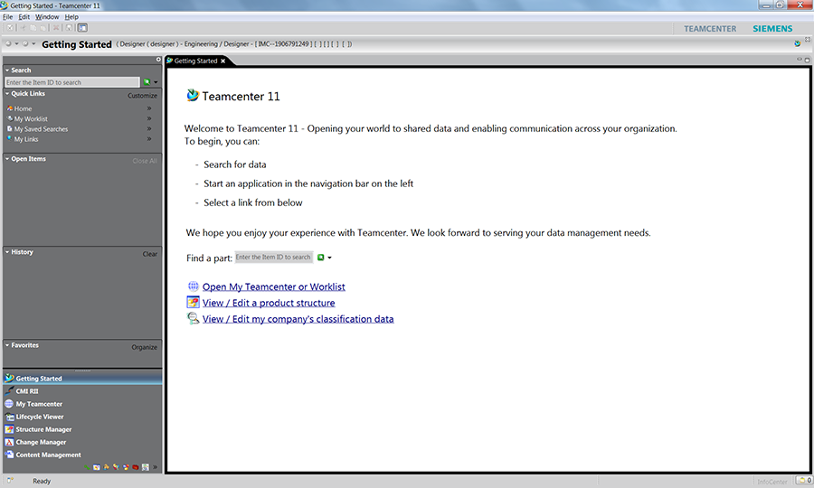 CMI RII - CATIA Teamcenter Integration